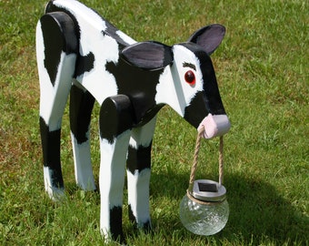 Cow Solar Light - Etsy