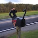 Monkey Mailbox, Custom Animal Mailbox, Monkey Holding a Banana and ...