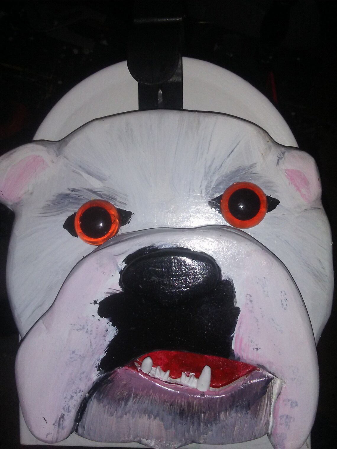 Bulldog Puppy Mail Box, Bulldog Mailbox , Pet Lover Gift, Custom ...