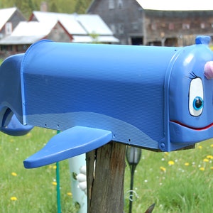 Narwhal Mail Box, Mystical Whale, Fish Mail Box, Water Life Mailbox ...