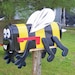 Bumble Bee Mailbox, Bee Mailbox, Bug Mailbox, Animal Mailbox, Flapping ...