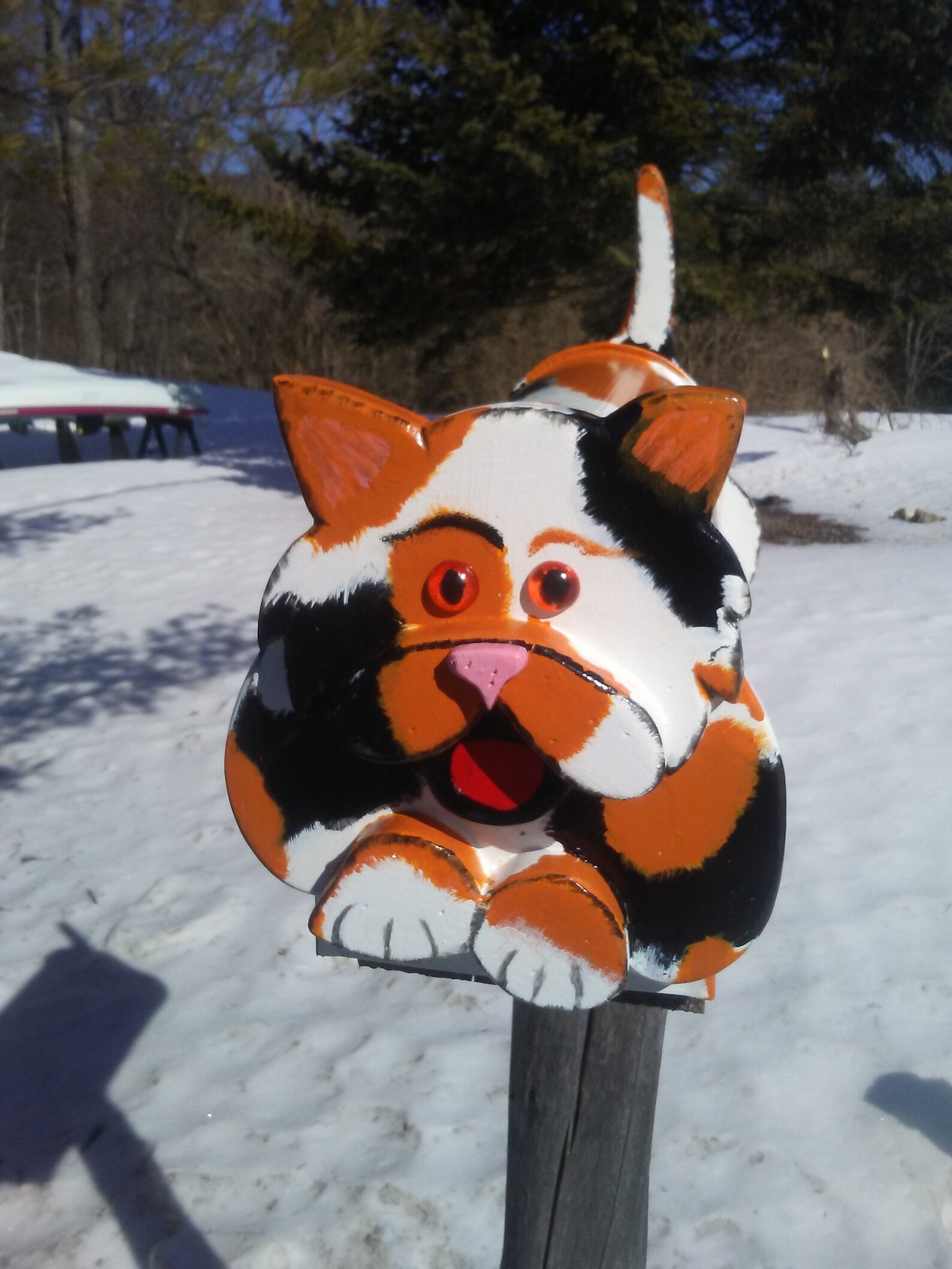 Cat Mailbox, Cat Lover Gift, Cat Lover Gift, Cat Mom Gifts, Cat Dad ...