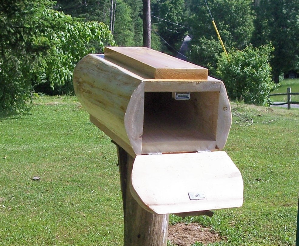 Cedar Paper Box. Mail Box Not Included | Etsy