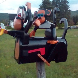 Monkey Mail Box and Baby Mailbox - Etsy