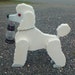 Poodle Dog Solar Light With Name Custom for Misti Lantz - Etsy
