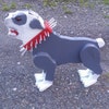 Poodle Dog Wooden Solar Light With Changing Light - Etsy