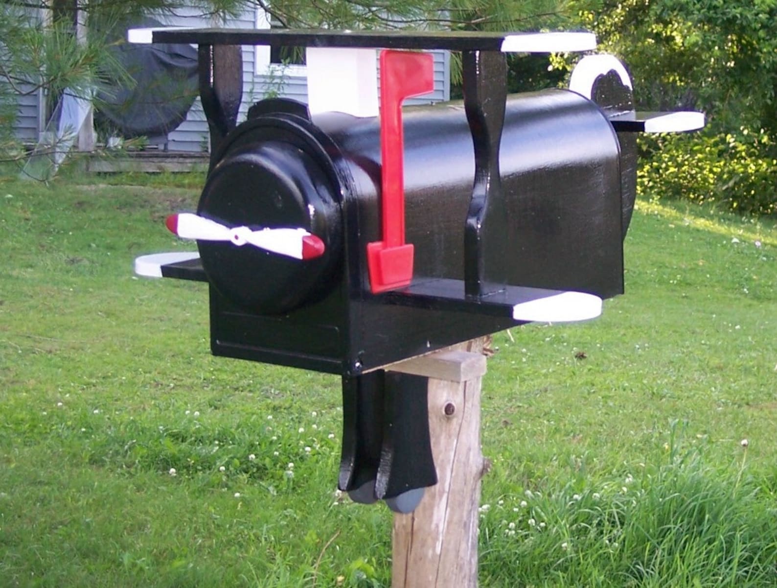 Custom Airplane Mailbox - Etsy
