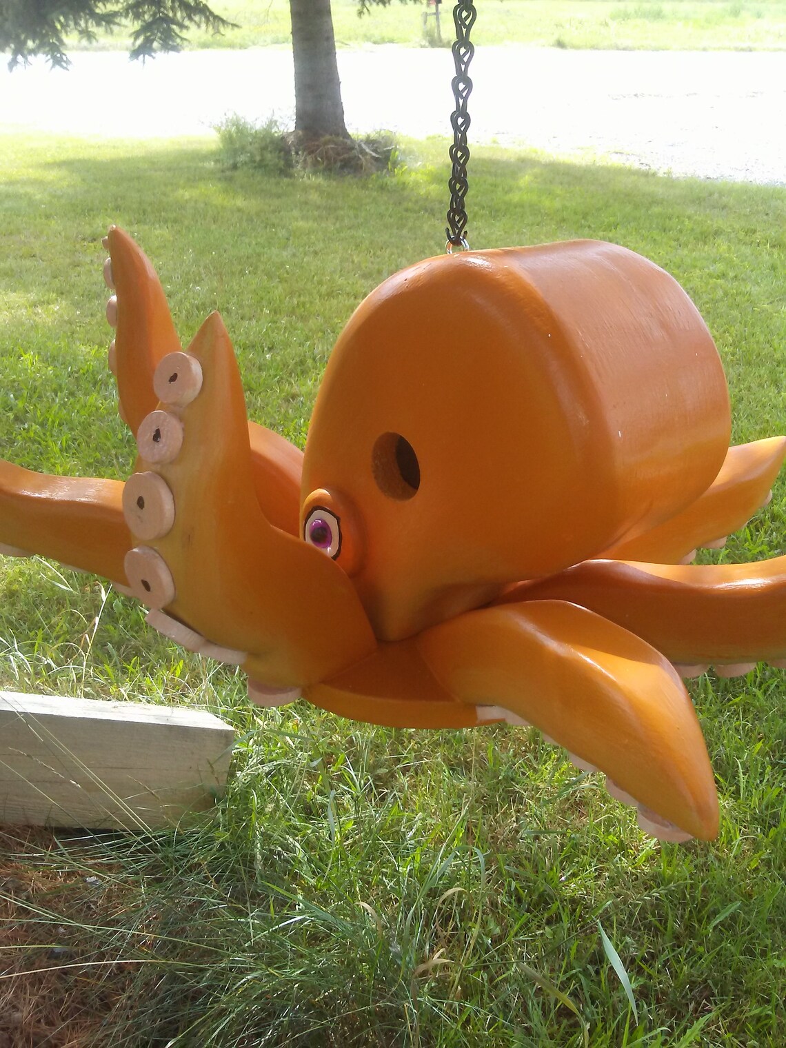 Octopus Bird House, Bird House Shaped as Octopus, Animal Shaped Bird ...