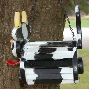 Cow Bird House With Cow Bell - Etsy