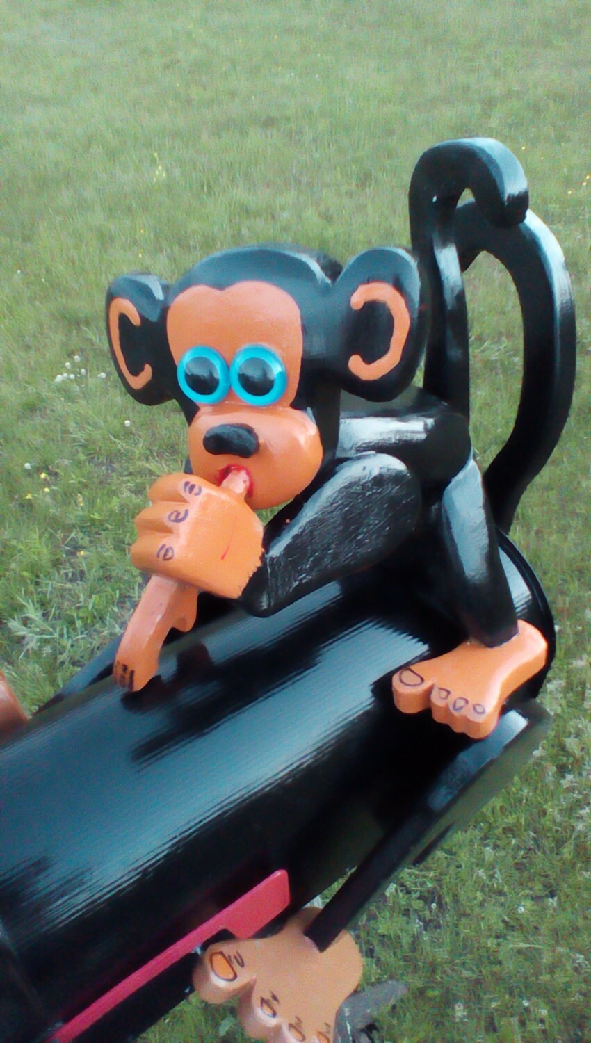 Monkey Mail Box and Baby Mailbox - Etsy