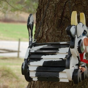 Cow Bird House With Cow Bell - Etsy