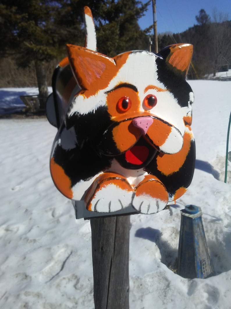 Cat mailbox cat lover gift cat lover gift cat mom gifts | Etsy