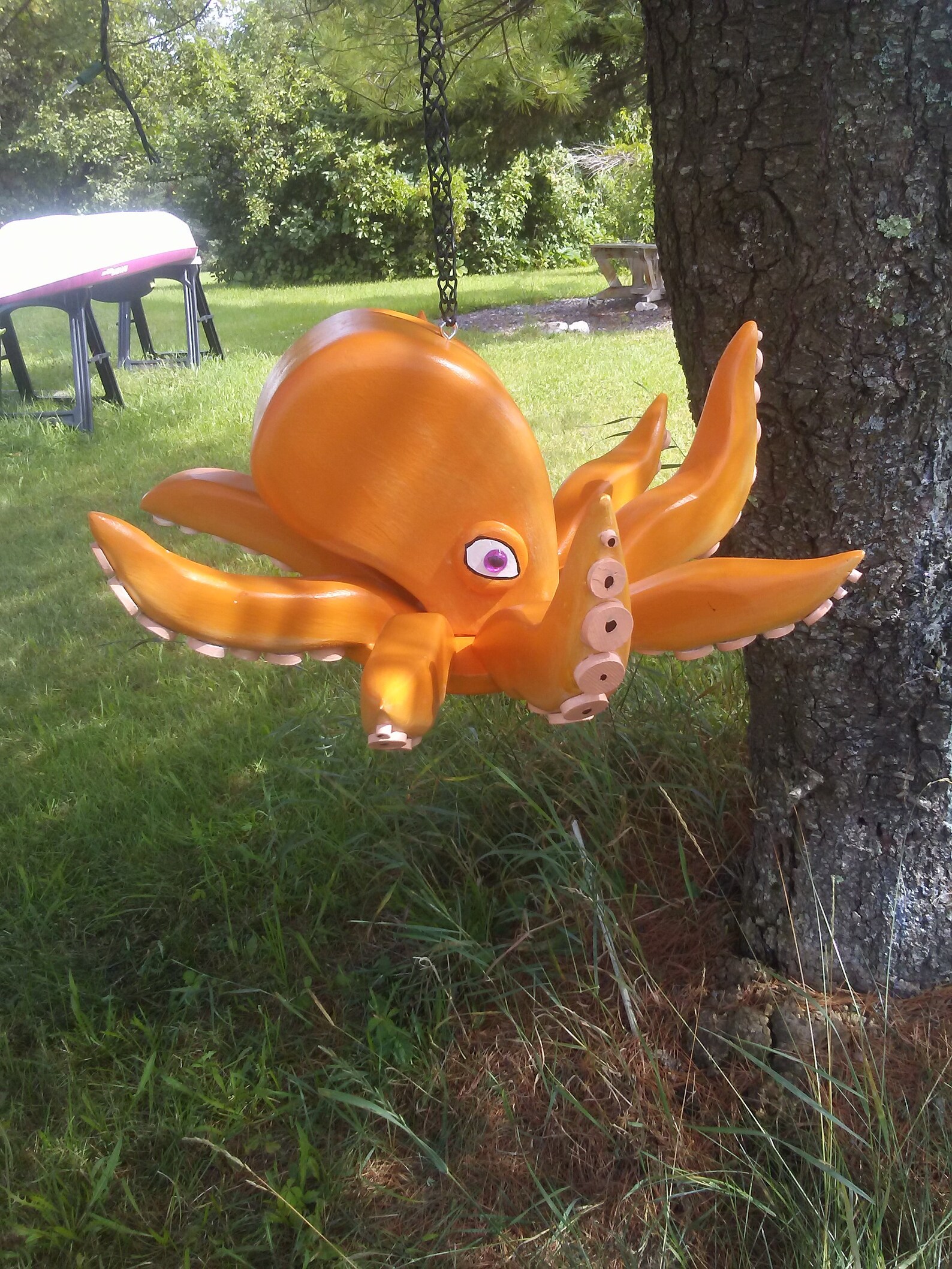 Octopus Bird House Bird House Shaped as Octopus Animal | Etsy