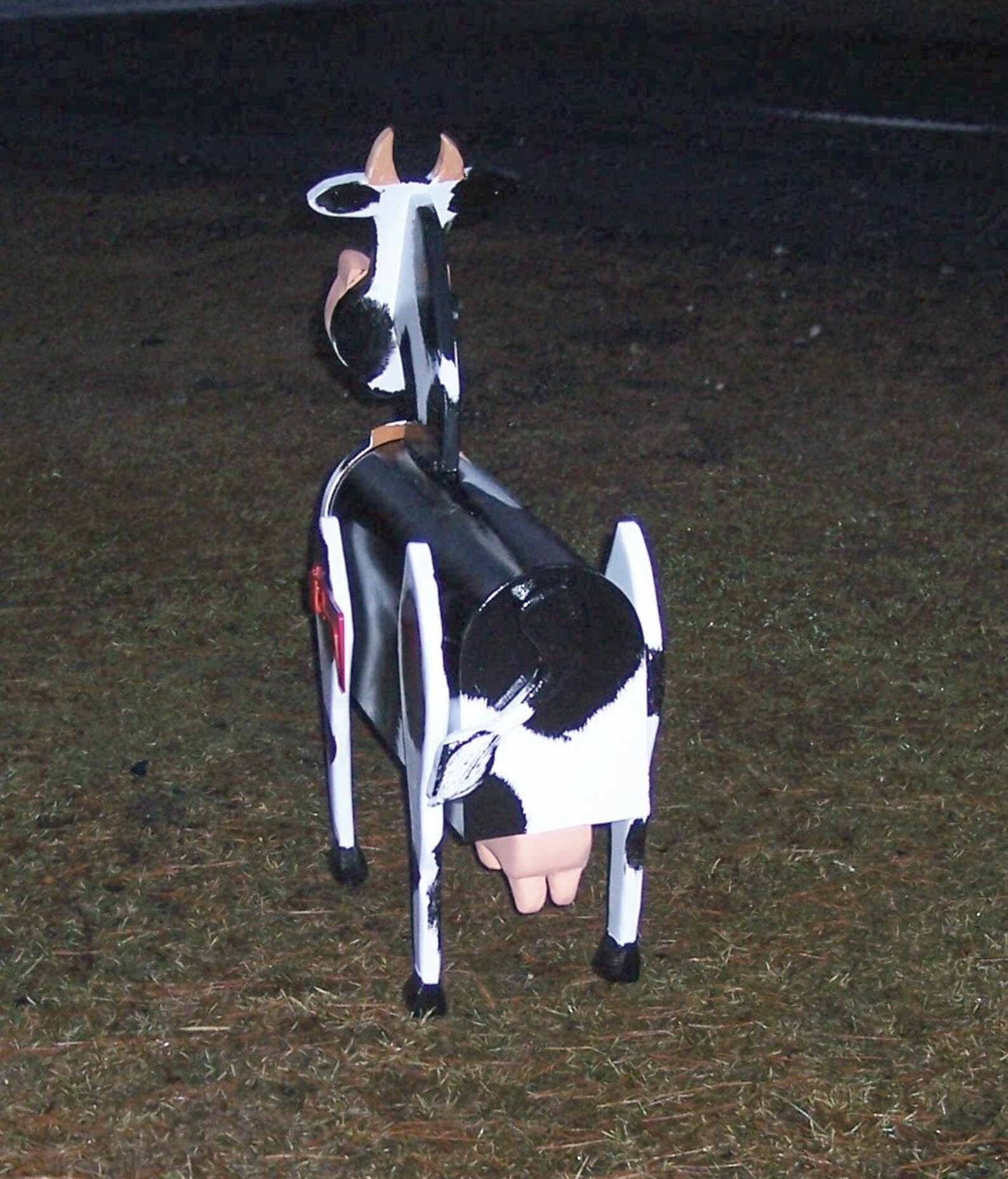 Cow Mailbox, Holstein Cow Mailbox, Bovine Mail Box, Custom Mailbox ...