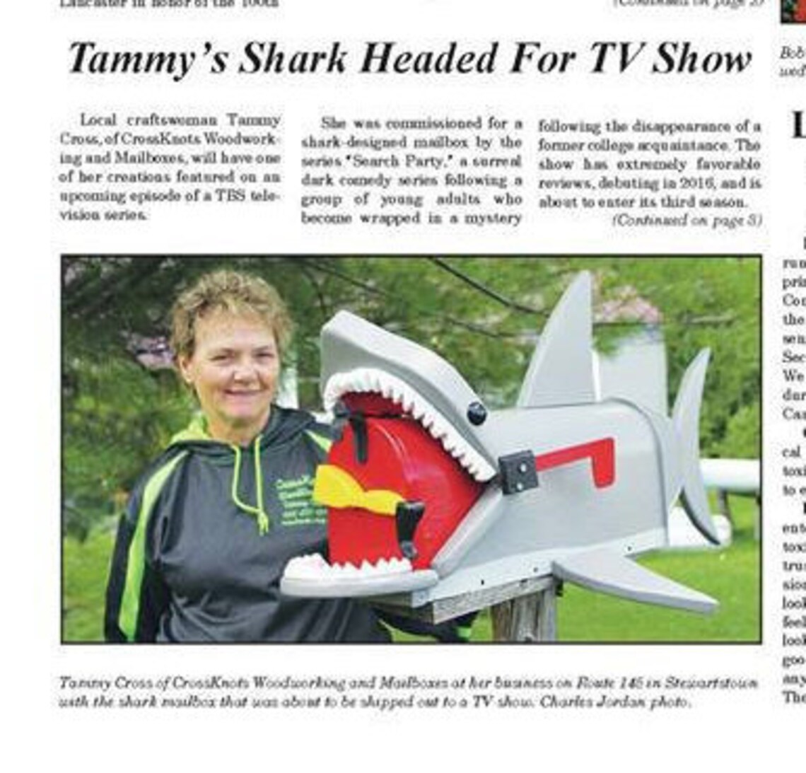 Shark Mailbox Great White Shark Mail Box Shark Mail Box - Etsy