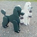 Poodle Dog Solar Light, Garden Dog, Path Light Changing Color Solar ...
