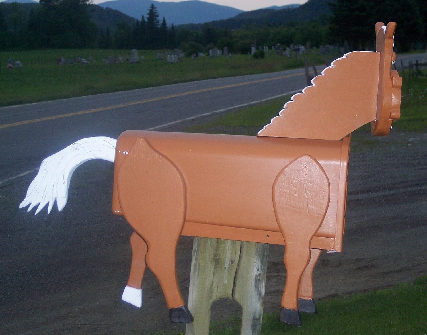 Horse Mailbox. Pony Mailbox, Custom Mailbox, Animal Mailbox, Yard Art ...