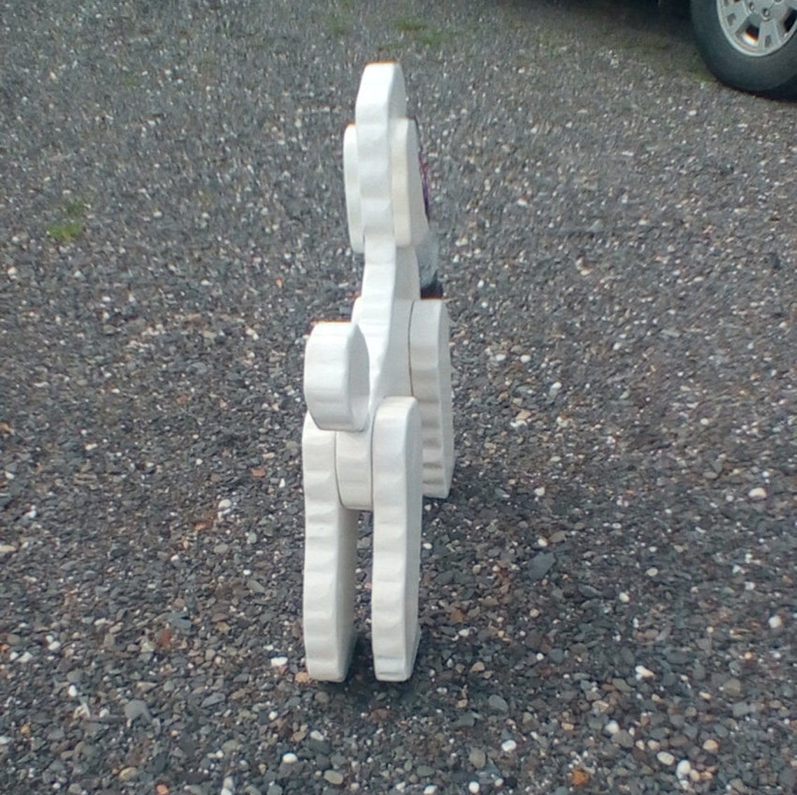 Poodle Dog Solar Light With Name Custom for Misti Lantz | Etsy Canada