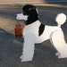 Poodle Dog Solar Lamp. Solar Lantern Lamp - Etsy