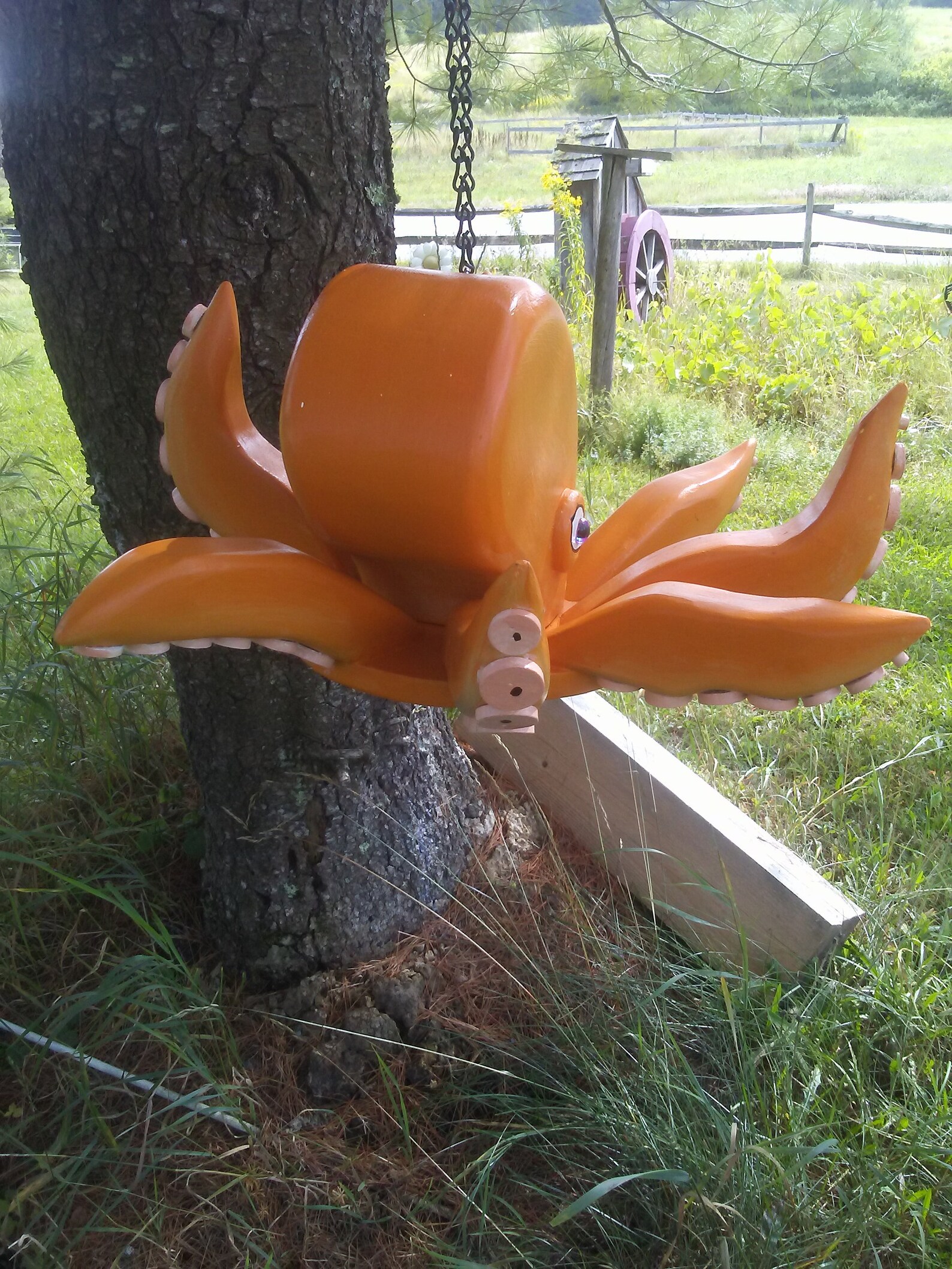 Octopus Bird House, Bird House Shaped as Octopus, Animal Shaped Bird ...