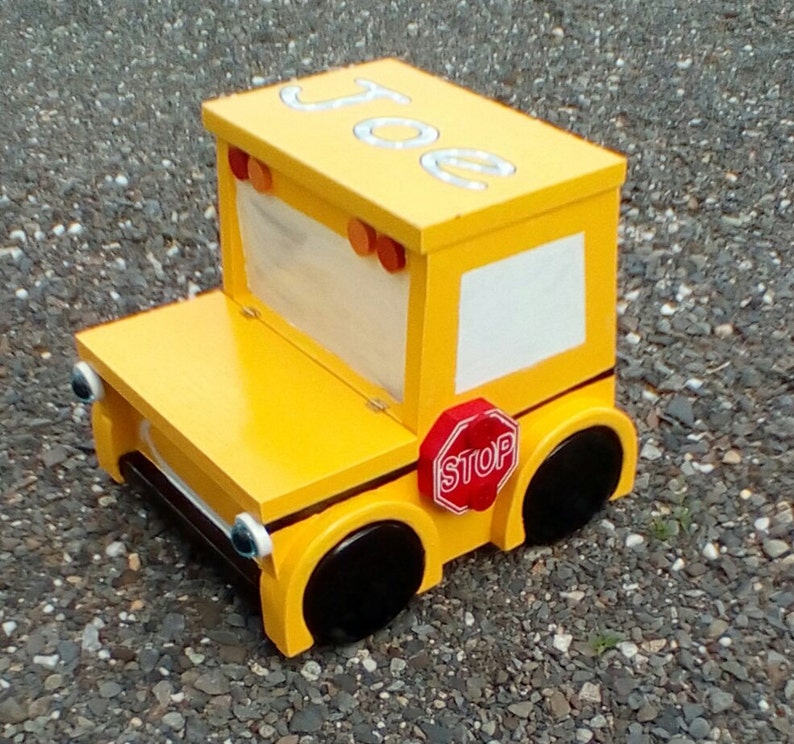 School Bus Step Stool for Kids - Etsy