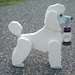 Poodle Dog Solar Light With Name Custom for Misti Lantz - Etsy