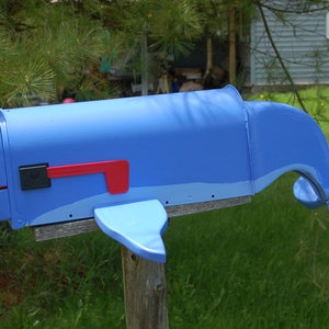 Narwhal Mail Box, Mystical Whale, Fish Mail Box, Water Life Mailbox ...