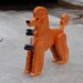 Poodle Dog Wooden Solar Light With Changing Light - Etsy