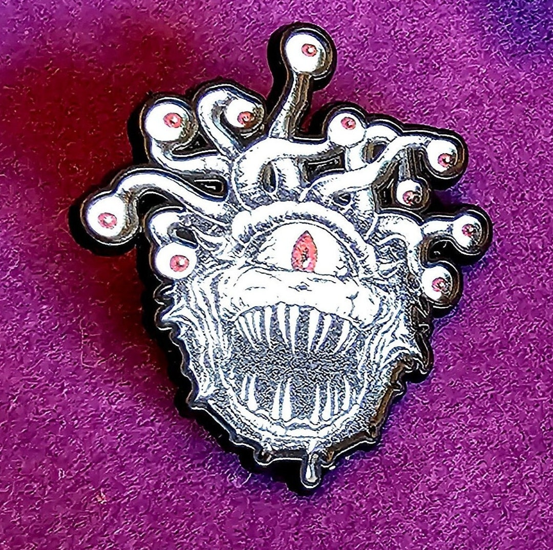 Dnd Beholder Enamel Pin RPG Gift - Etsy