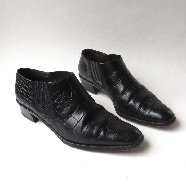 Italian Leather Booties - Etsy