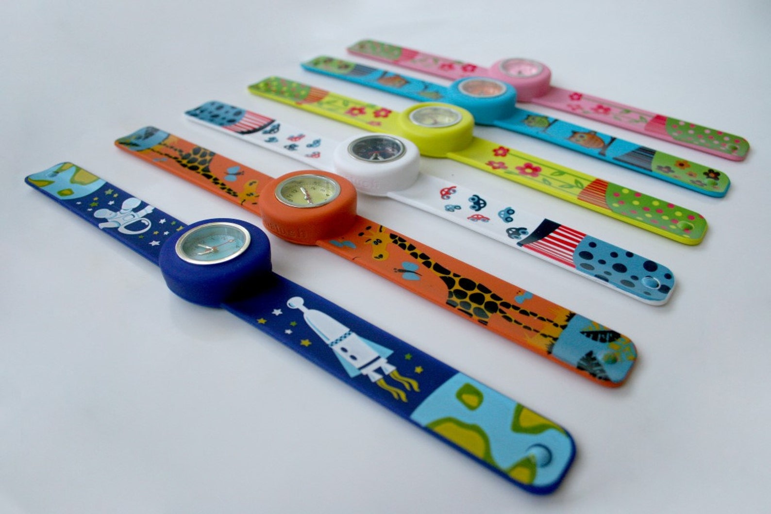 Kids Slap Watches With Amazing Unique Designs Extra Band - Etsy