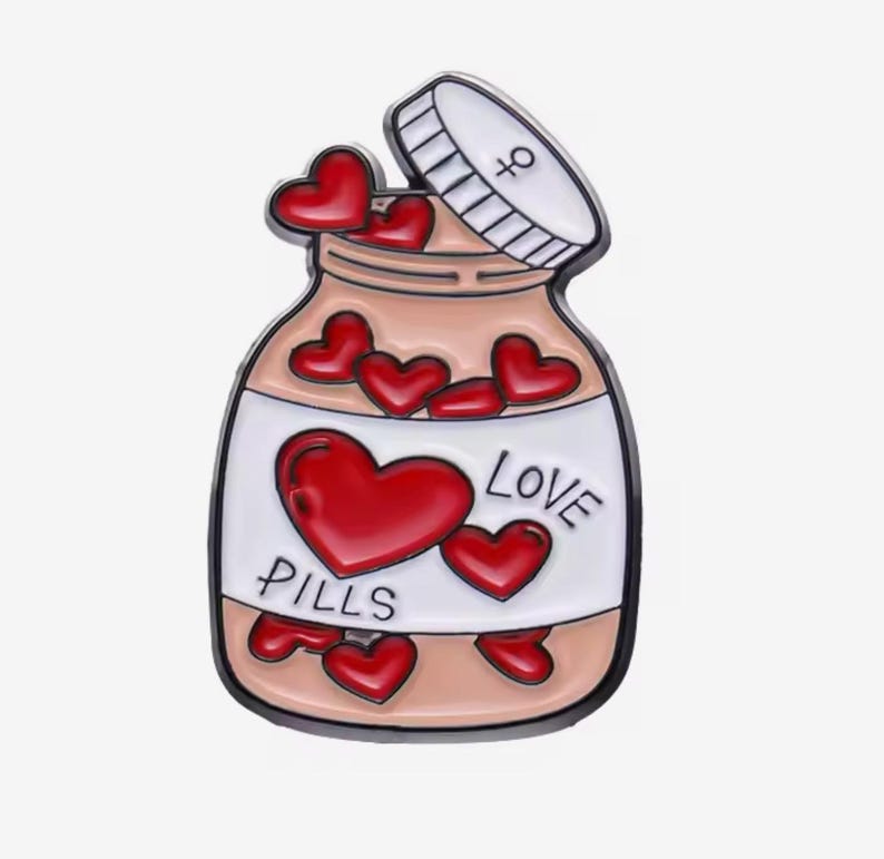 Medical Series Enamel Pins – Capsule & Syringe Brooch Gift for Nurses ...