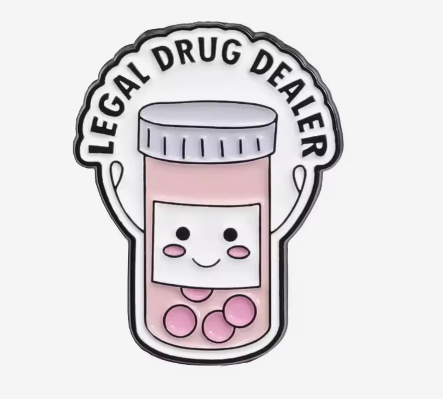 Medical Series Enamel Pins – Capsule & Syringe Brooch Gift for Nurses ...