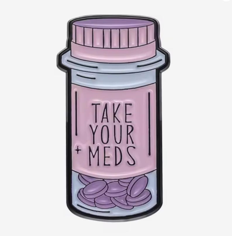 Medical Series Enamel Pins – Capsule & Syringe Brooch Gift for Nurses ...