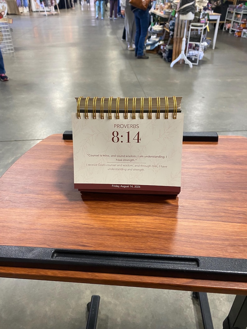 2026 Old Testament Daily Calendar ~~ the Scripture IS THE DATE ! - Etsy