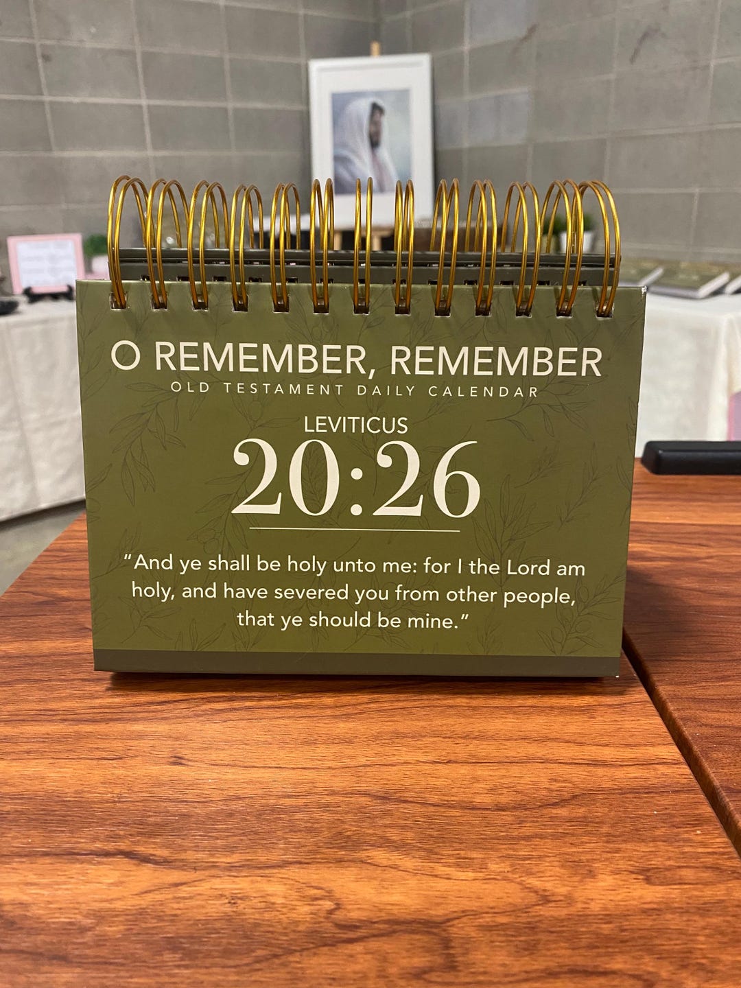 2026 Old Testament Daily Calendar ~~ the Scripture IS THE DATE ! - Etsy