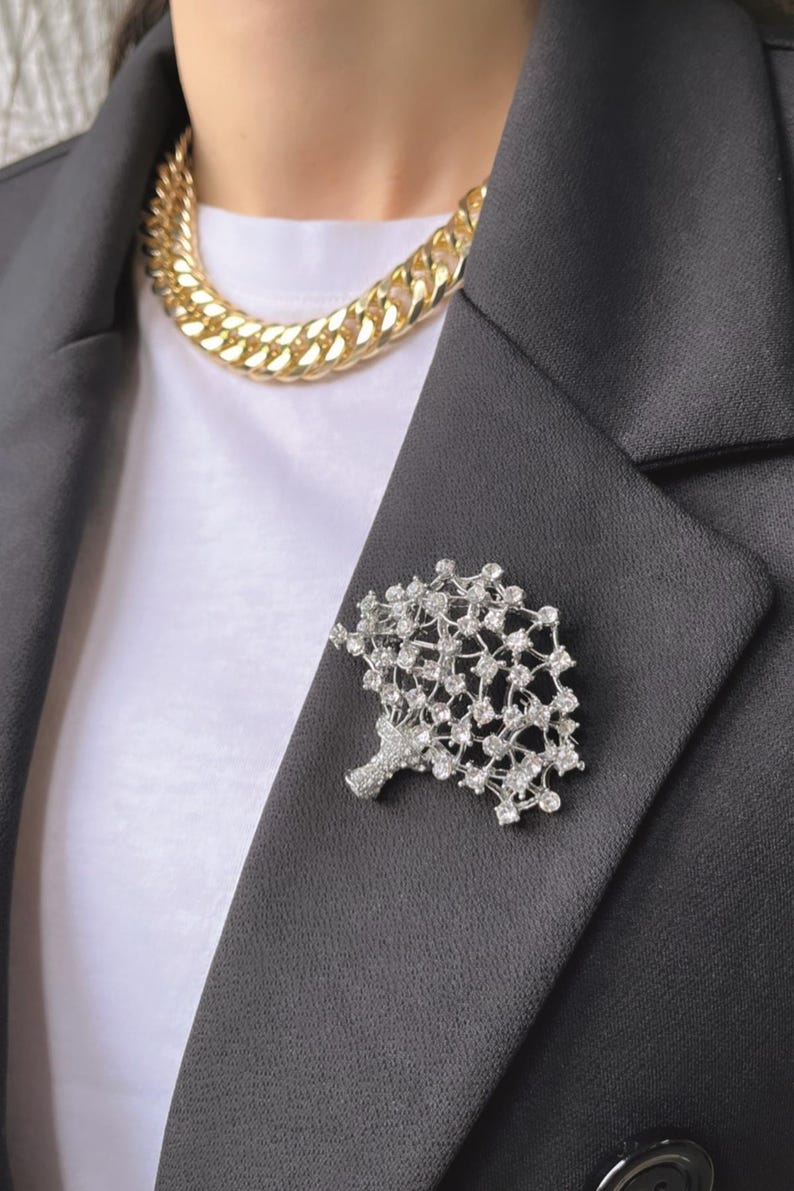 Tree of Life Pin Brooch, Tree of Life Lapel Pin, Best Friend Gifts ...