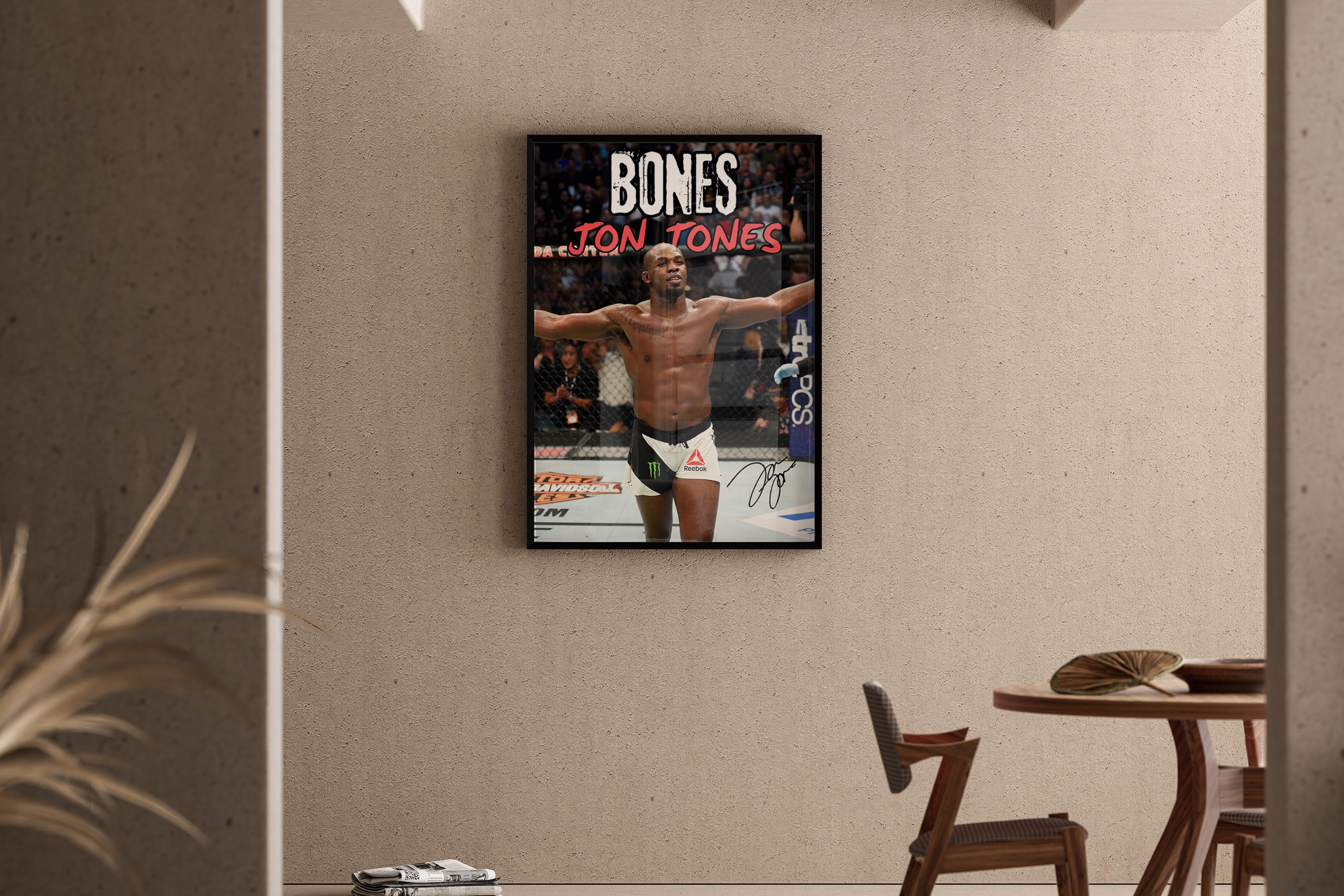Jon Jones UFC Champion Poster: MMA Fight Night Art - Etsy