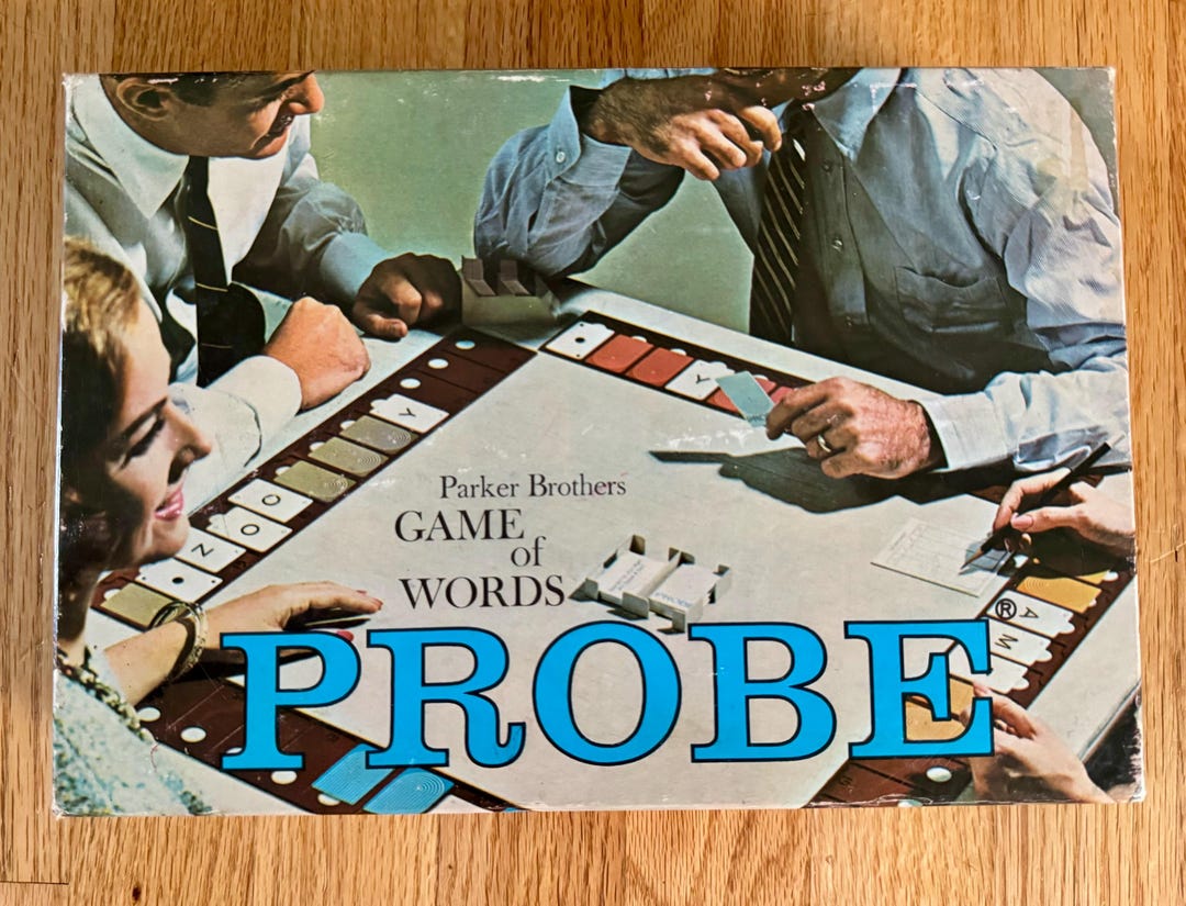 1964 Vintage Probe Board Game by Parker Brothers Complete - Etsy