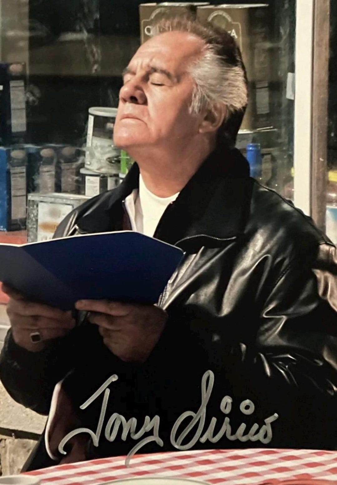 Tony Sirico Signed Pauly Walnuts Sopranos 8x10 Color Photo Mob Made Man ...