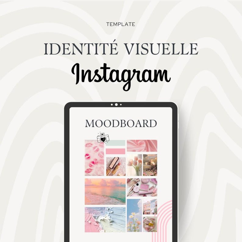 Instagram Visual Identity Template Community Manager - Etsy