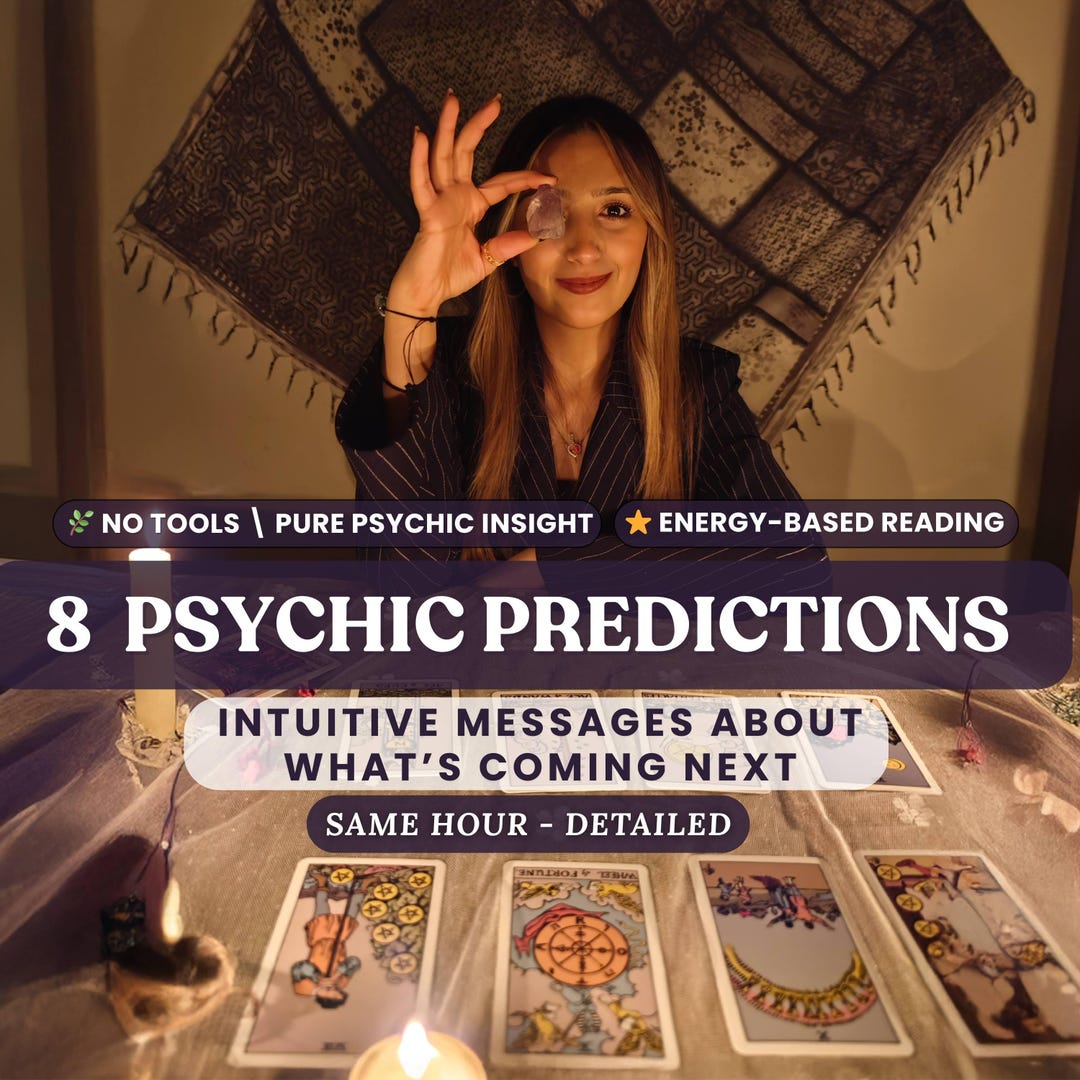 8 Psychic Predictions, Same Hour Psychic Reading for Love ...