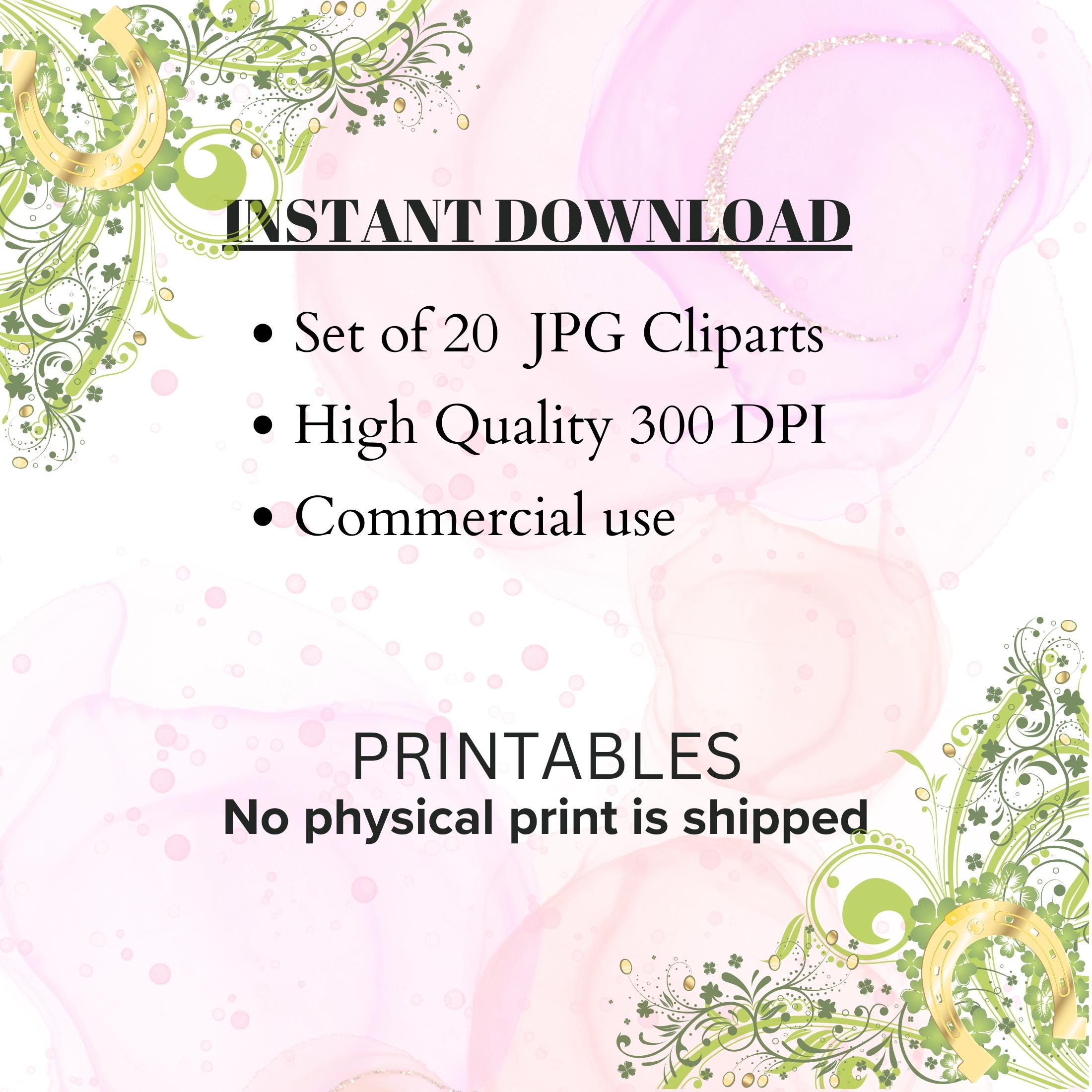 Whimsical Irish Dance Fairy Clipart, St Patrick's Day Graphics (digital ...