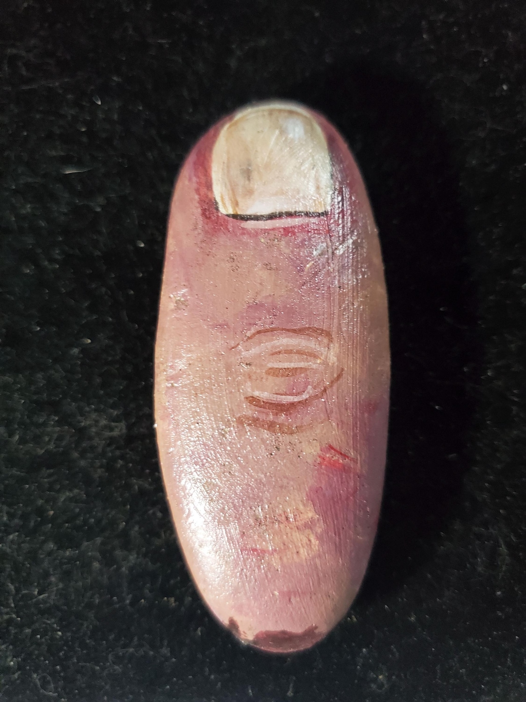 Painted Rock Severed Giant Finger - Etsy