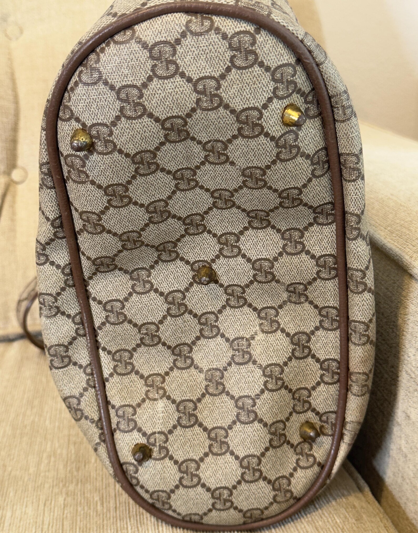 Gucci Monogram Shoulder Bag - Etsy