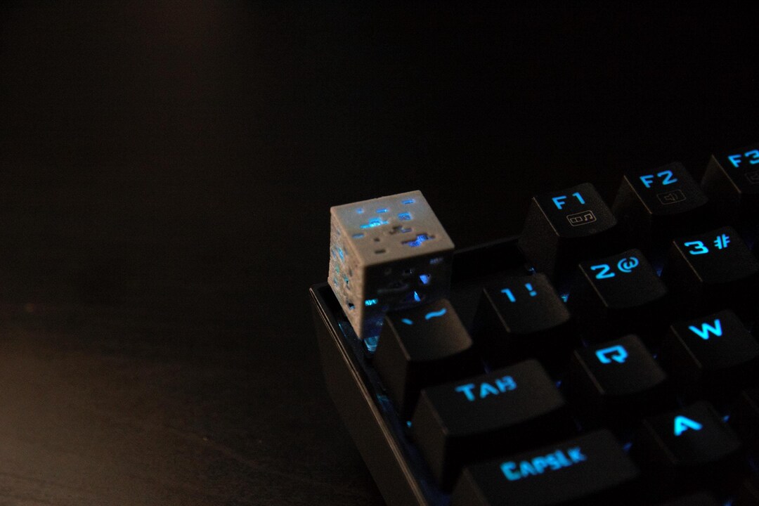 Artisan Minecraft Ore Block Cherry MX Keycap - Etsy