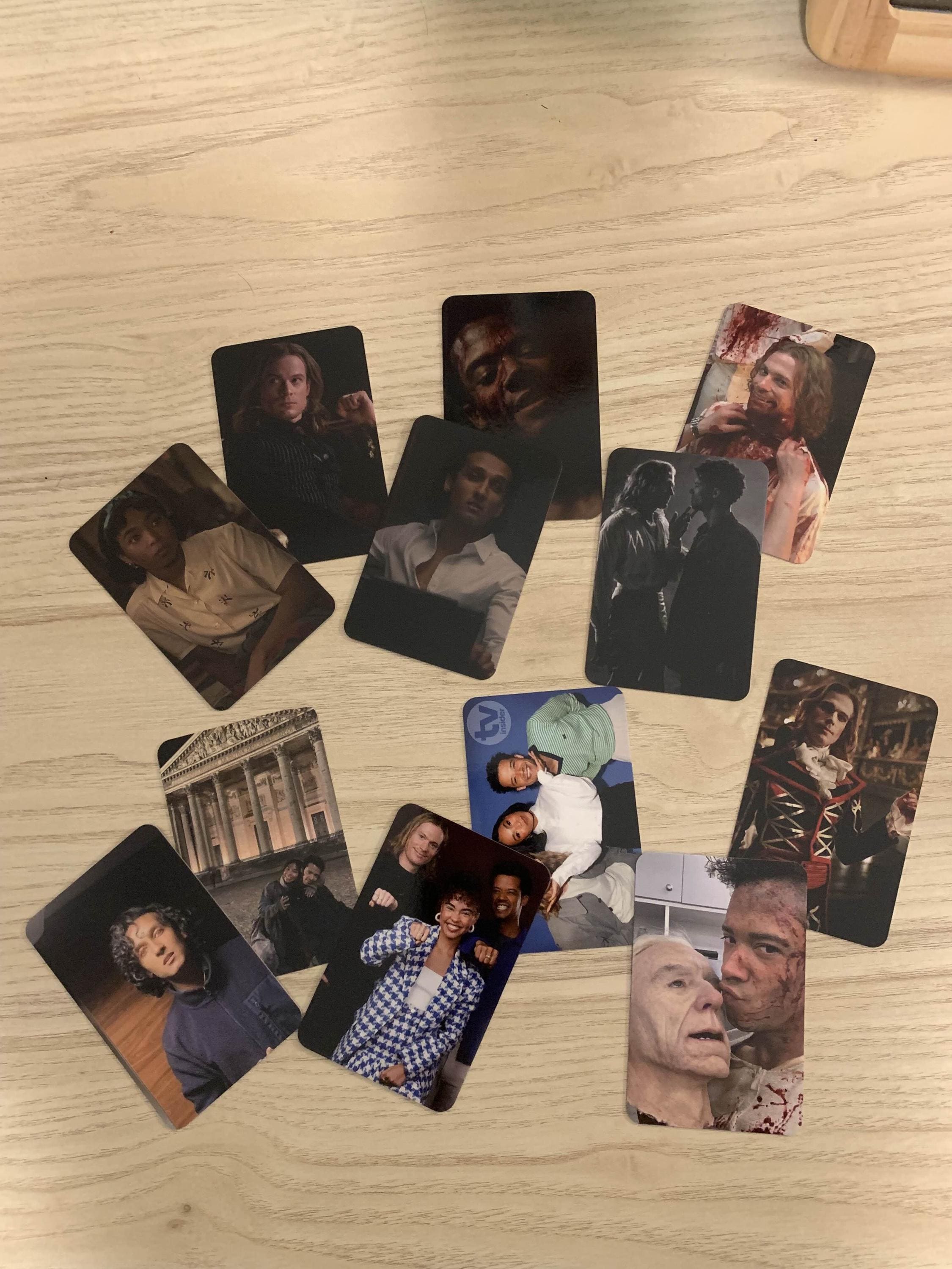 TWO Interview With the Vampire Photocards, Incl. Stickers + Card ...