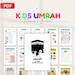 Umrah Planner & Journal (142-page Template) PDF Printable | Minimalist ...
