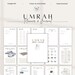 Umrah Planner & Journal 142-page Template PDF Printable Minimalist ...