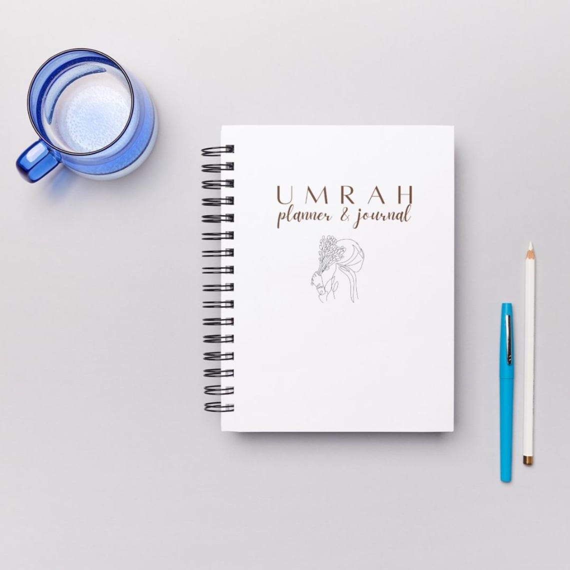 Umrah Planner & Journal (142-page Template) PDF Printable | Minimalist ...